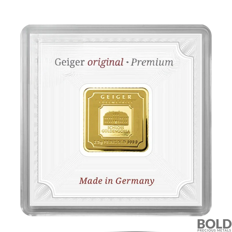 Buy Geiger Gold Bars