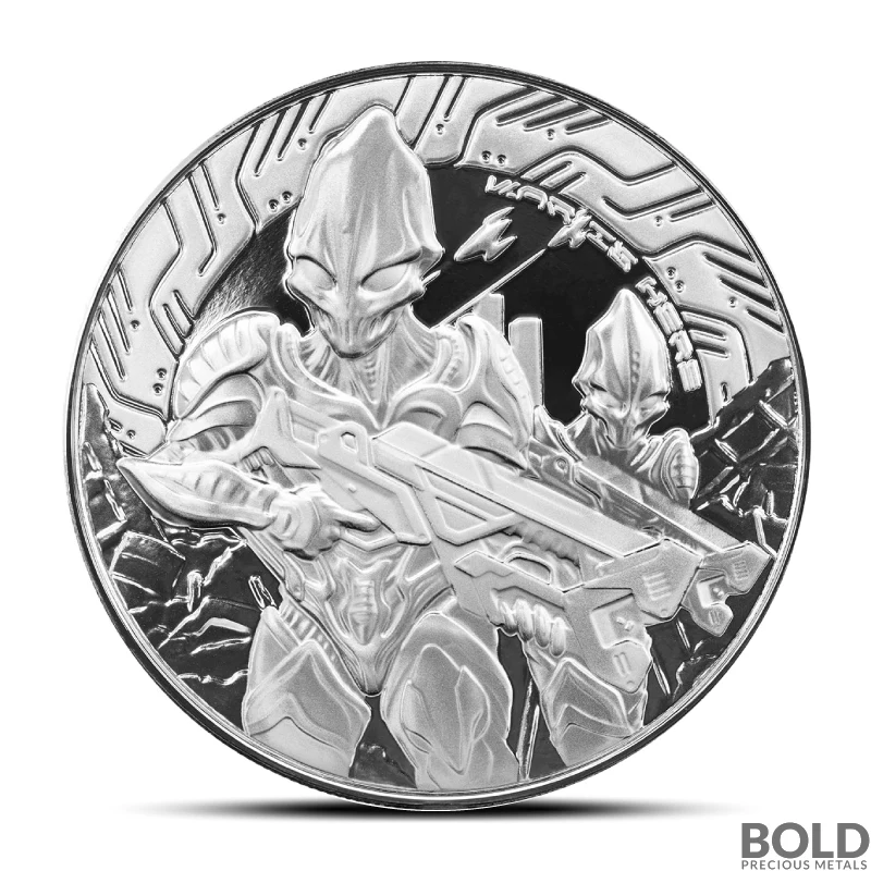 2024 1 oz Samoa Alien Silver Coin (BU) | Buy at BOLD