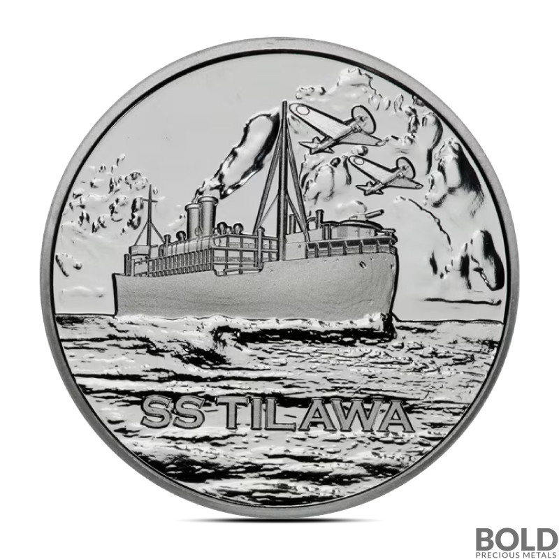 2024 1/2 oz SS Tilawa Shipwreck Glory: Voyage Edition Silver Round