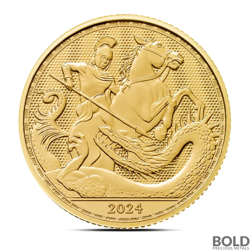 Buy Georgedragon Gold Coins & Bars Online | BOLD Precious Metals
