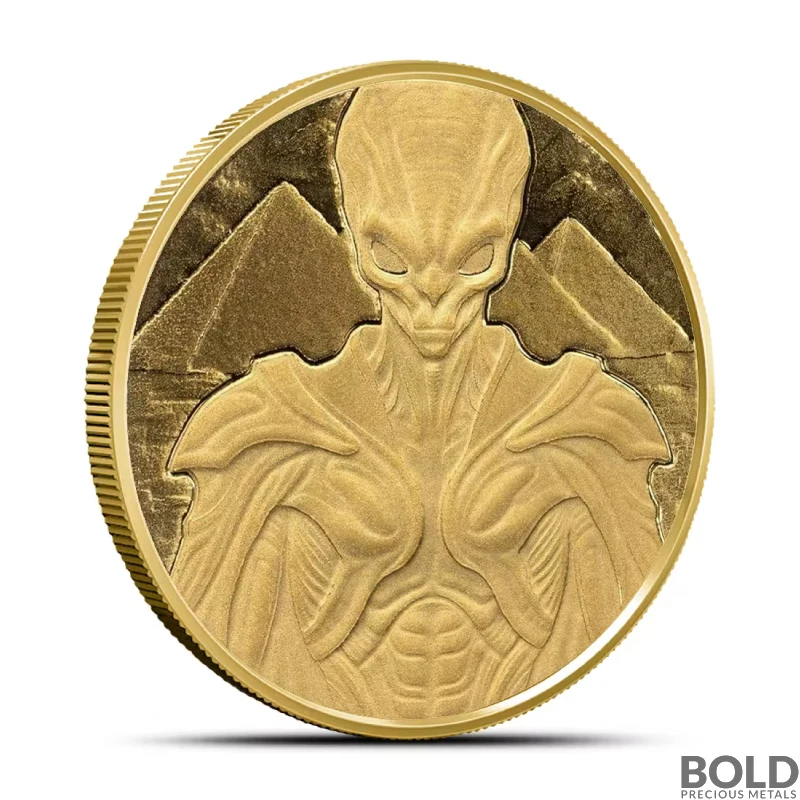 2025 1/10 oz Samoa Alien Gold Coin