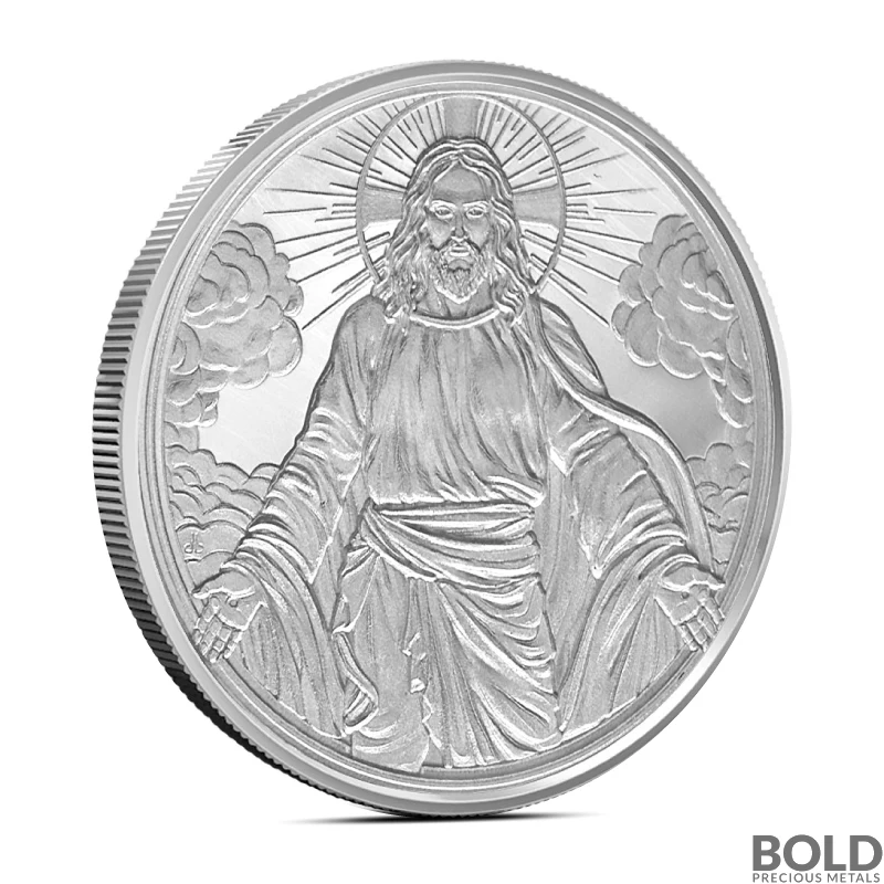 2025 1 oz Shield Christ is Coming Silver Round (BU)