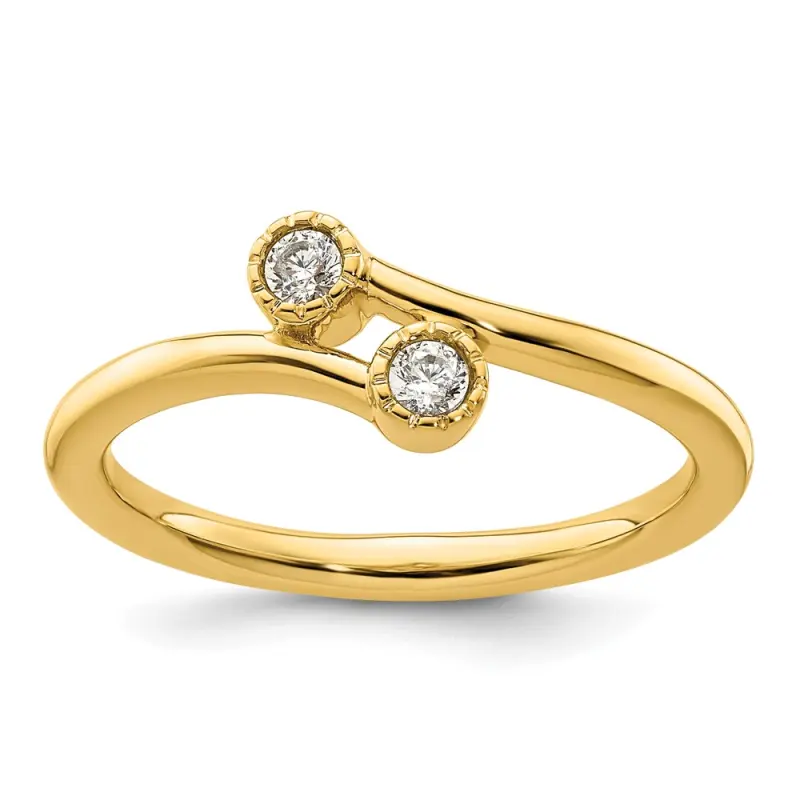 14K Diamond Complete Promise/Engagement Rings