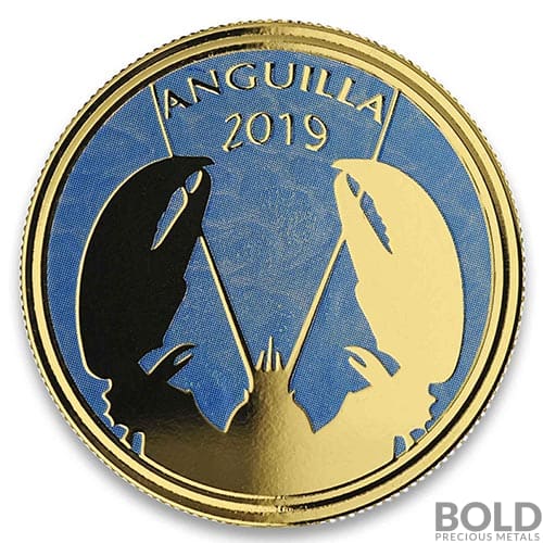 2019 1 oz EC8 "Anguilla Lobster" Gold Proof Coin (Colored) | BOLD ...