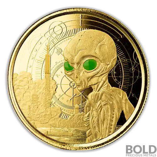 Buy Alien Gold Coins & Bars Online | BOLD Precious Metals