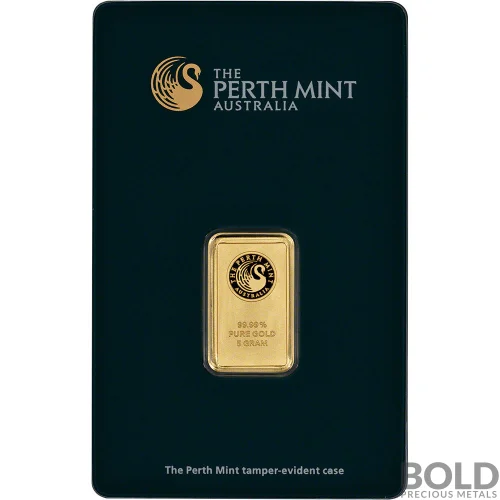 5 Gram Perth Gold Bar | BOLD Precious Metals