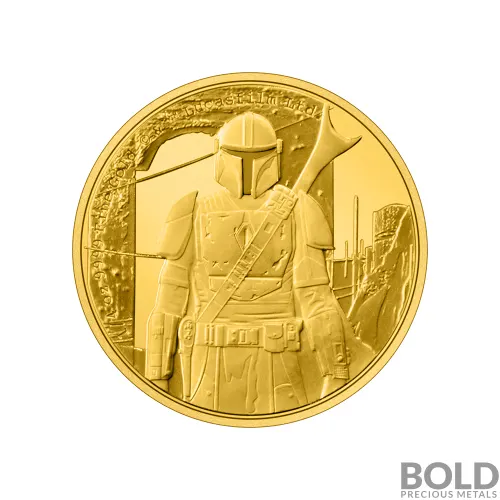2021 1/4 oz Niue Mandalorian Classic: Mando Gold Coin Proof | BOLD ...