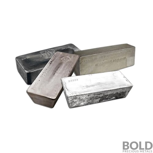 1000 oz Good Delivery Silver Bar (our choice) - BOLD Precious Metals