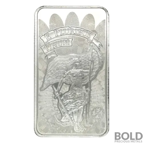 5 oz Unity & Liberty Silver Bar | BOLD Precious Metals