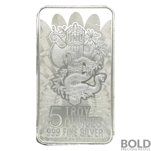 5 oz Unity & Liberty Silver Bar | BOLD Precious Metals