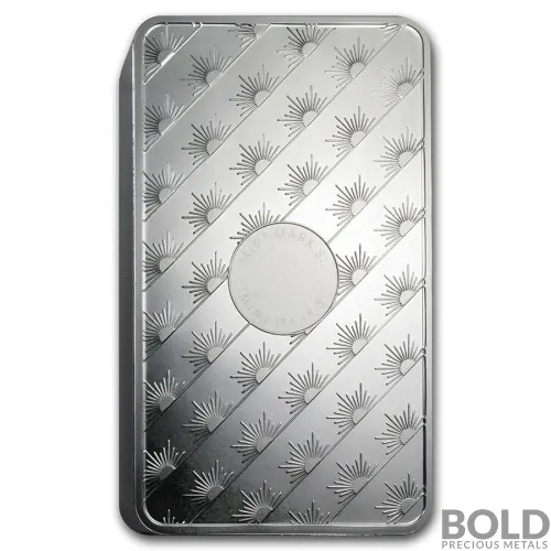 100 oz Sunshine Silver Bar