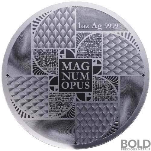 2023 1 oz Niue Magnum Opus Silver Coin (BU) | BOLD Precious Metals