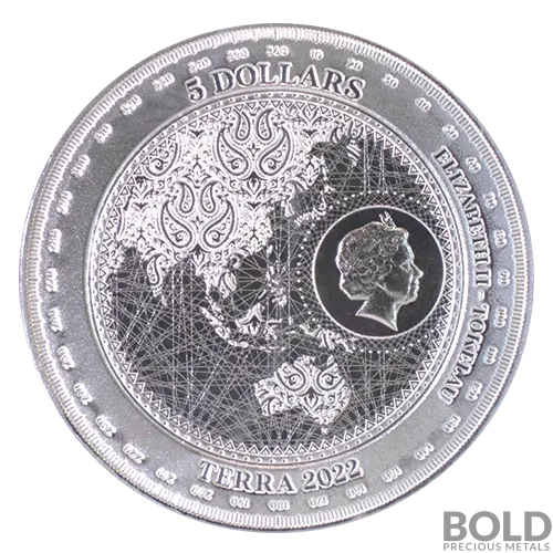 2022 1 oz Tokelau Terra Silver Coin | BOLD Precious Metals
