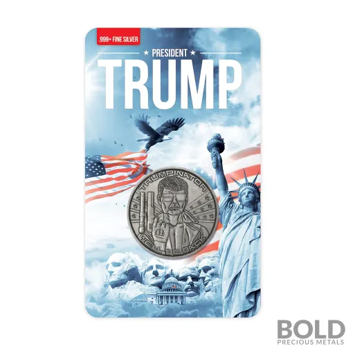 1 oz Silver Round Aztec Calendar | BOLD Precious Metals