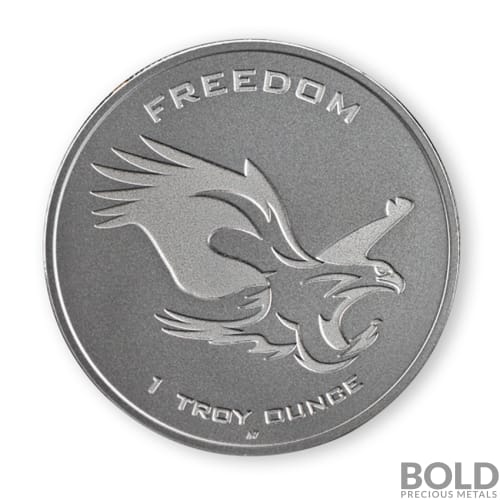Silver - 1 oz Asahi "Logo" Round - BOLD Precious Metals