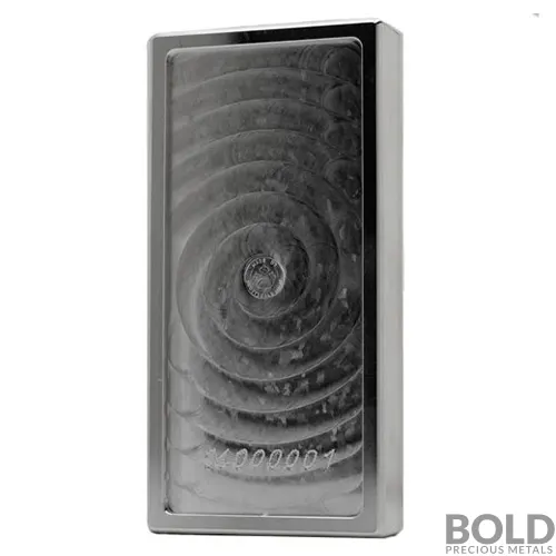 100 oz Scottsdale Patriot King Stacker Silver Bar | BOLD Precious Metals