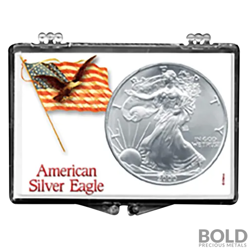 Snaplock Edgar Marcus #204: ASE Flag on Pole with Eagle | BOLD Precious ...
