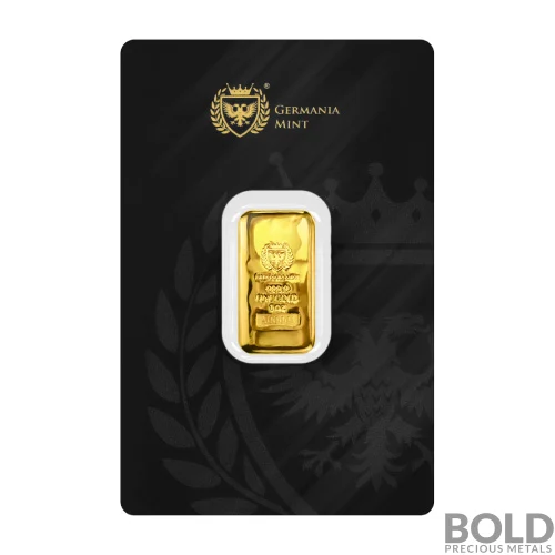 1 Oz Germania Gold Cast Bar