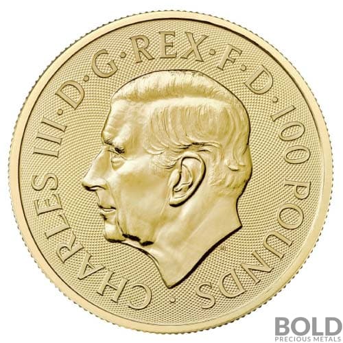 2023 1 oz Great Britain Myths Legends Merlin Gold Coin