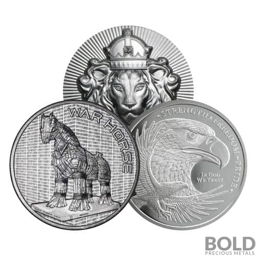 Buy Silver Coins Online - BOLD Precious Metals