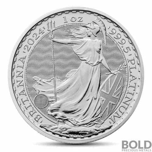 2024 1 oz British Britannia Platinum Coin (BU)