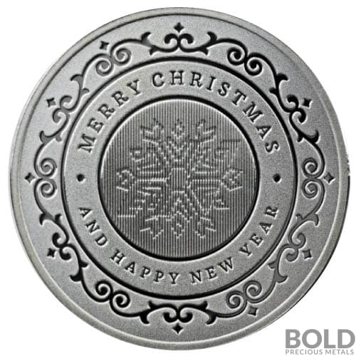 2023 1 oz Asahi Christmas Silver Round