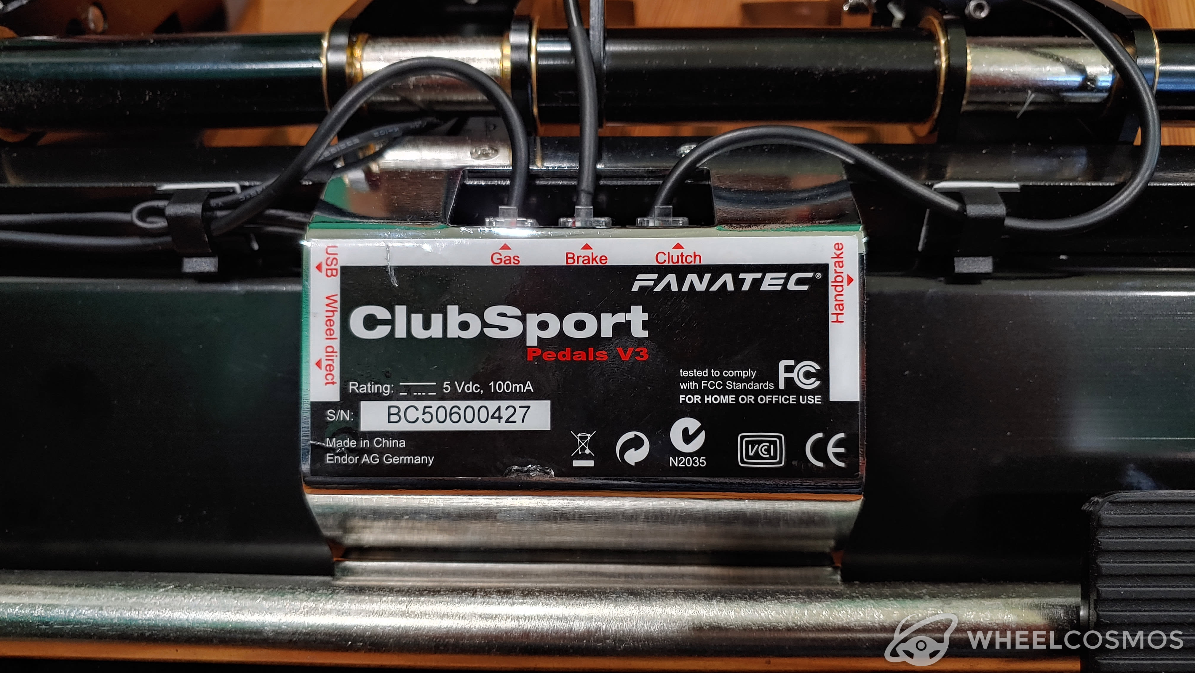 Fanatec ClubSport Pedals V3 Pedal control module