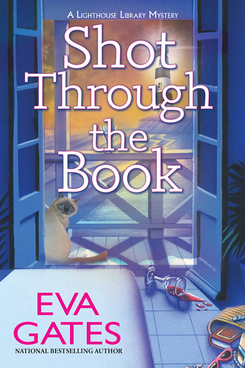 Shot Through the Book by Eva Gates - BookBub
