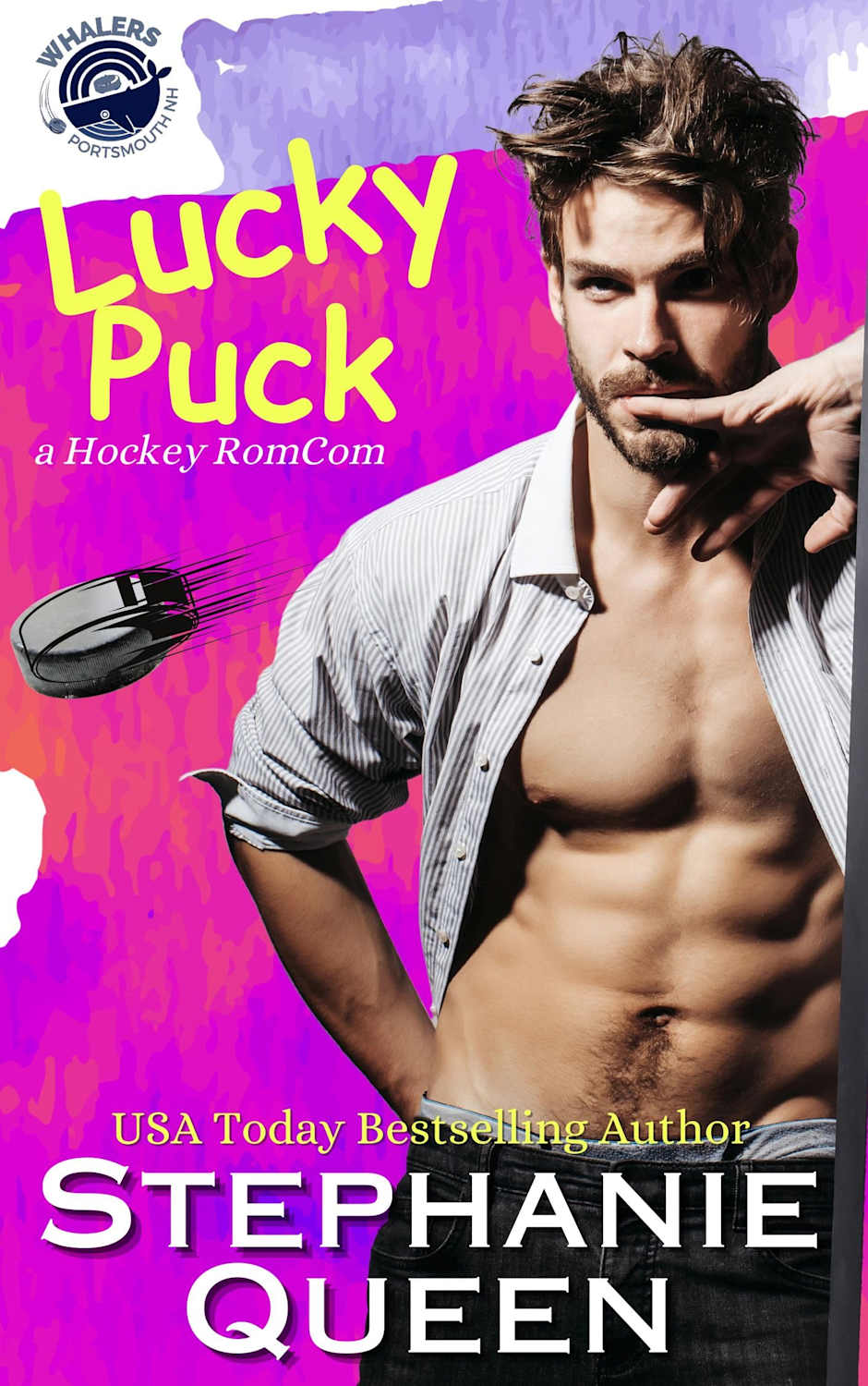 Lucky Puck: a fake marriage hockey rom-com (Portsmouth Whalers Hockey ...