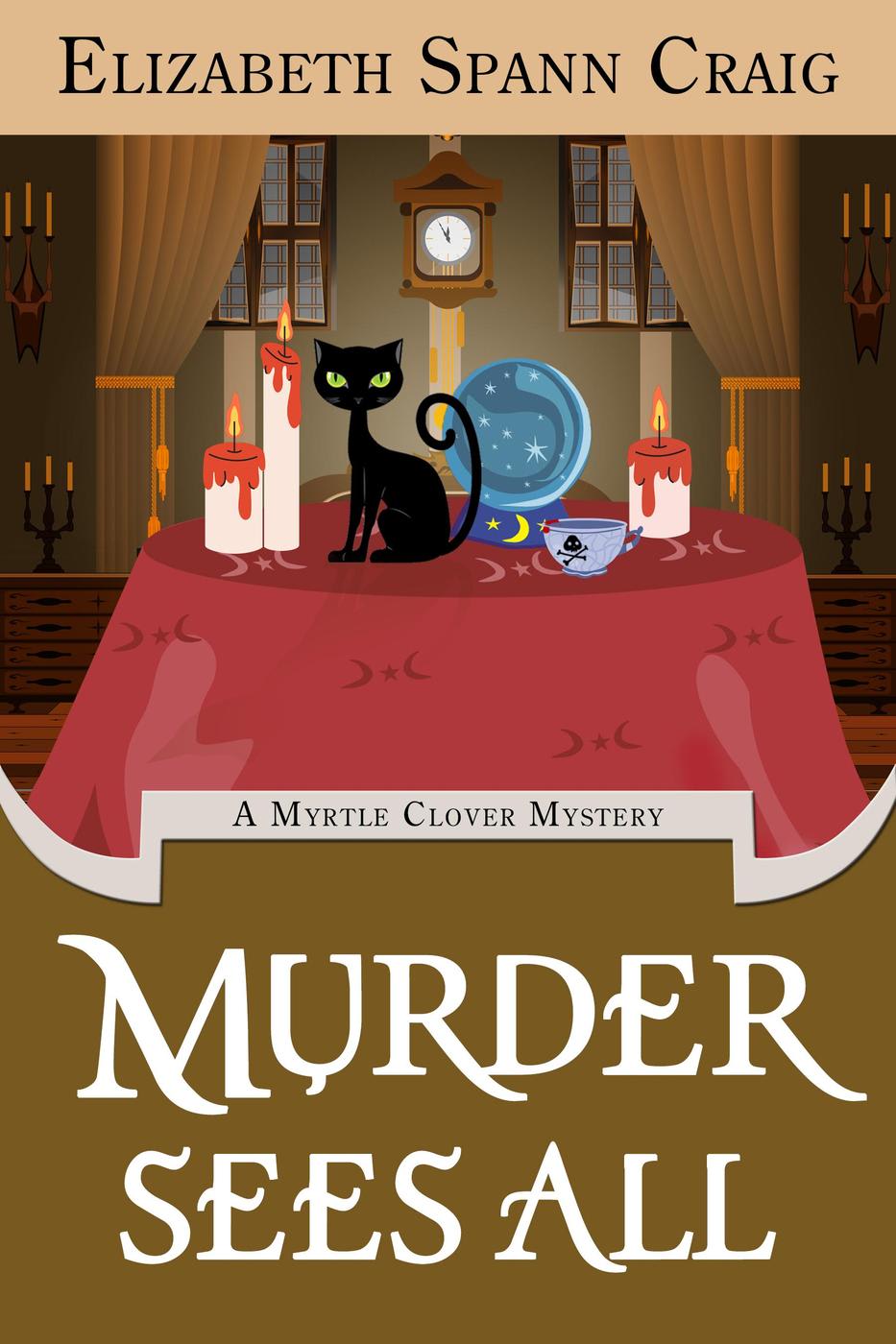 Murder Sees All (A Myrtle Clover Cozy Mystery, #27) by Elizabeth Spann ...