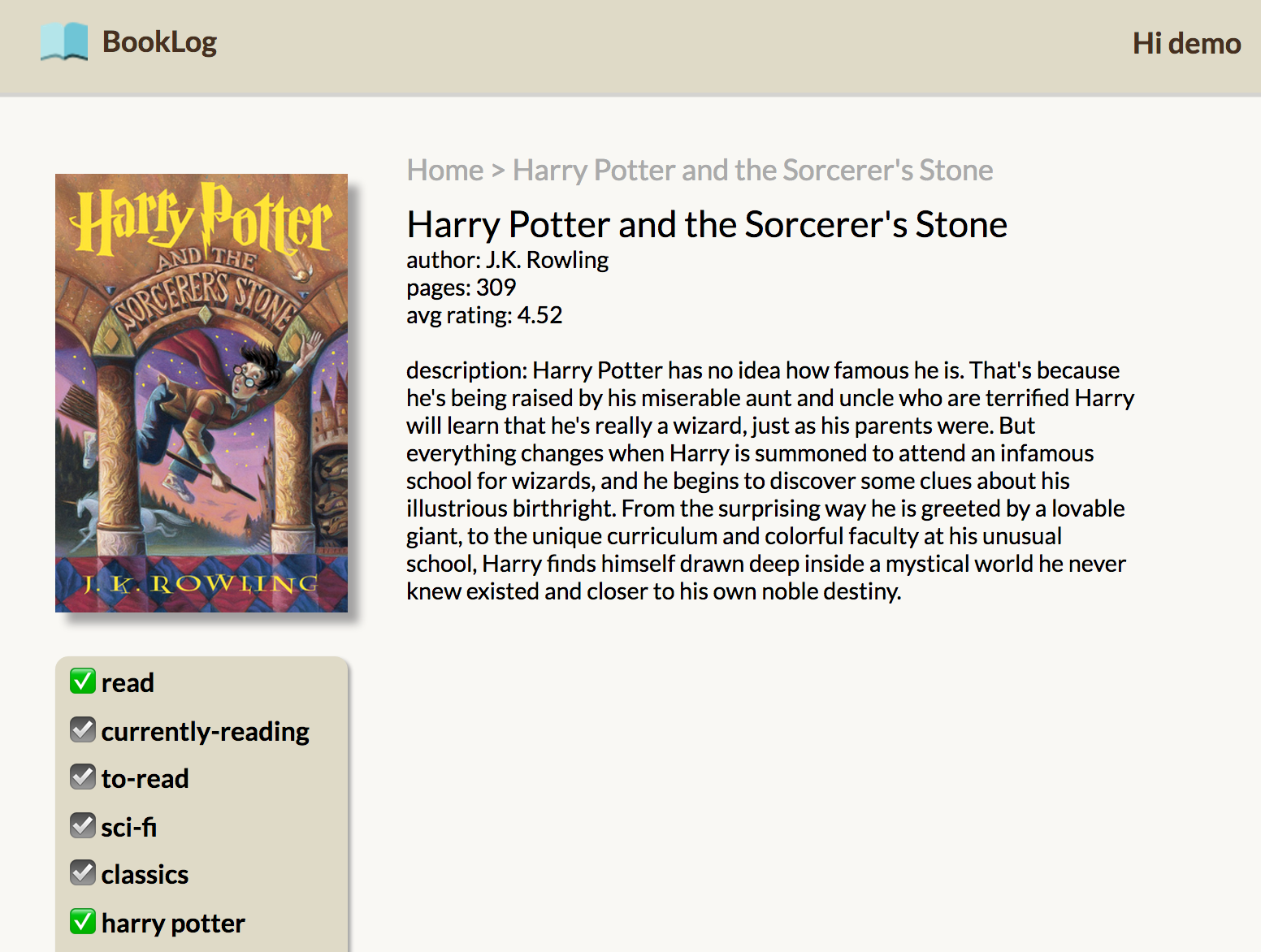 GitHub - huynhaaron/bookLog: BookLog! Keep track of your books