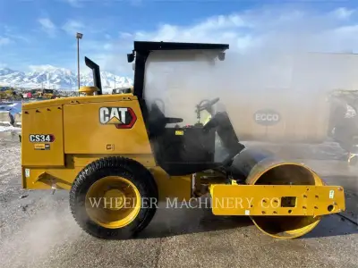 Used 2022 Caterpillar CS34 Compactor for sale.