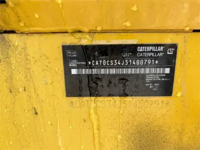 Used 2022 Caterpillar CS34 Compactor for sale.