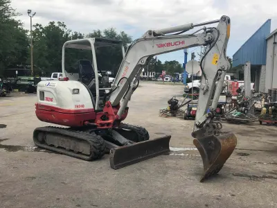 Used 2016 Takeuchi TB240 Mini Excavator for sale.
