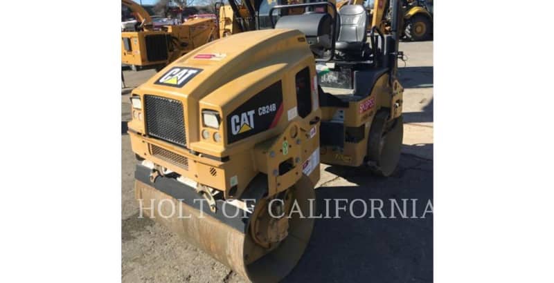 Used 2019 Caterpillar CB24B Compactor for sale.