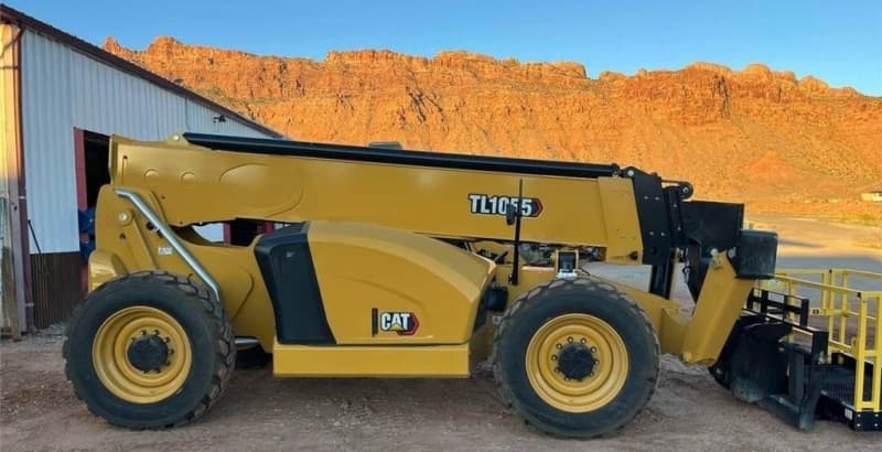 Used 2022 Caterpillar TL1055-05 Telehandler for sale.