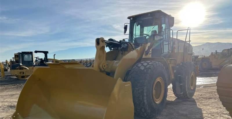 Used 2022 Caterpillar 966 GC QC Wheel loader for sale.