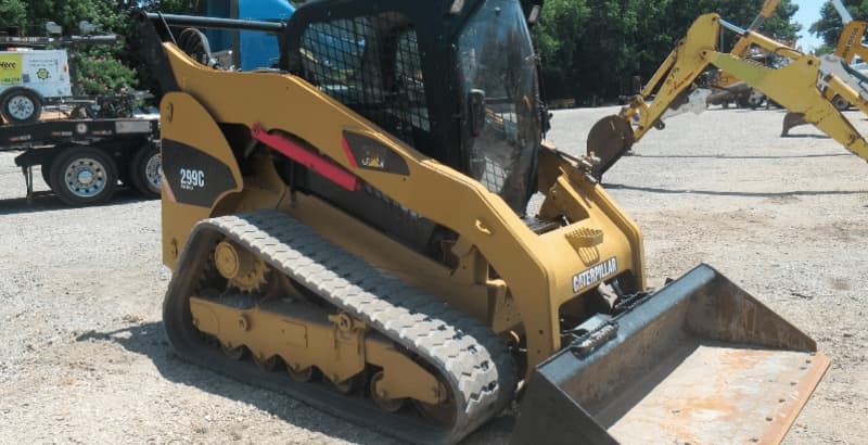 Used 2011 CAT 299C Compact track loader #A6515661 for sale