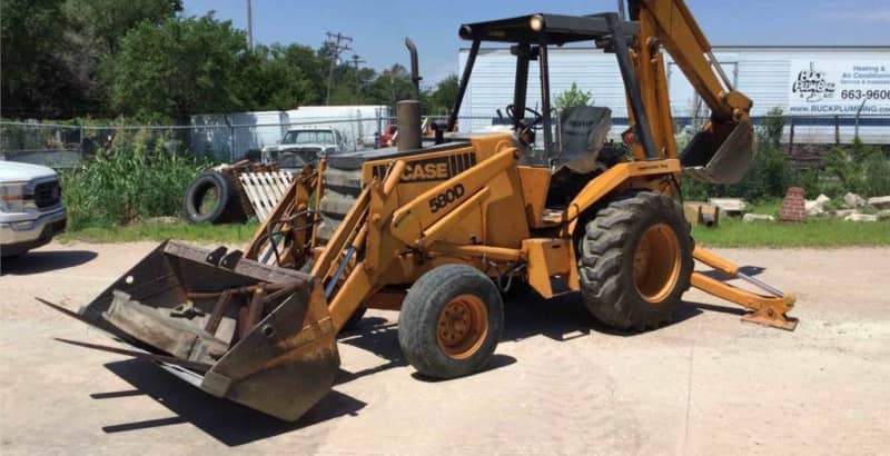 Used 1983 Case 580D Backhoe loader #A6260642 for sale