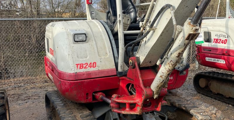 Used 2017 Takeuchi TB240 Excavator #A2474148 for sale