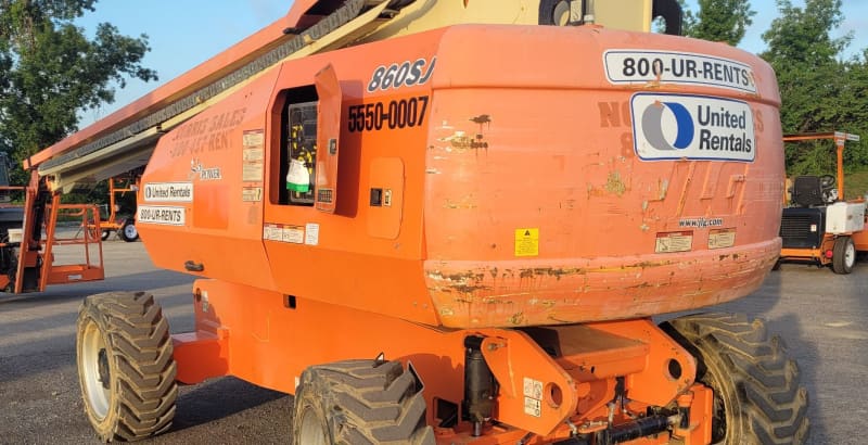 Used 2014 JLG 860SJ Lift #A3112099 for sale - Boom & Bucket