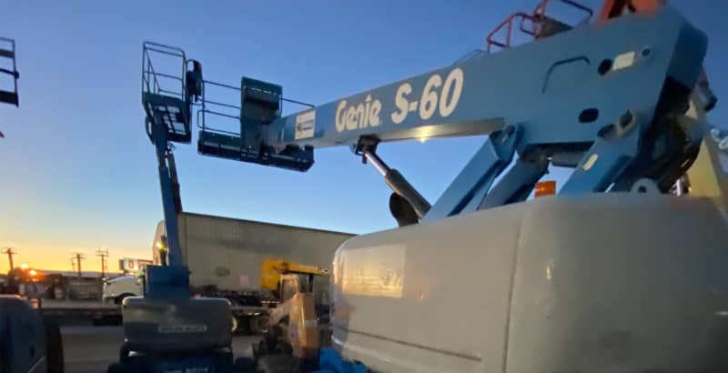 Used 2007 Genie S-60 Lift #A6491991 for sale - Boom & Bucket