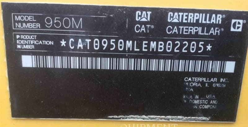 Used 2016 Caterpillar 950M Wheel loader #A2329454 for sale