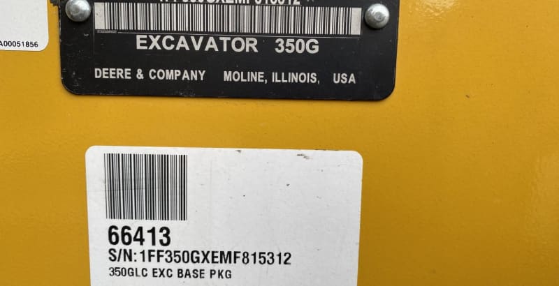 Used 2022 John Deere 345G LC Excavator #A1306552 for sale