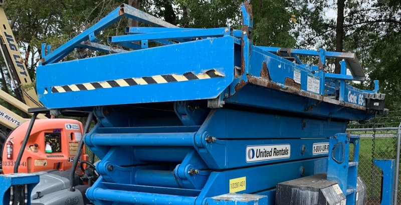 2014 Genie GS-5390 RT Rough Terrain #A0270855 en venta..