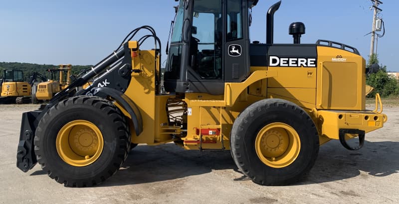 Used 2009 John Deere 624K Wheel loader #A0287667 for sale