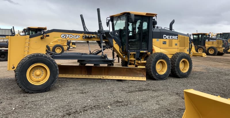 Used 2019 John Deere 670G Motor grader #A3292483 for sale