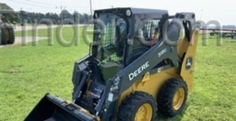 Used 2023 DEERE 318G Skid steer loader #A7660914 for sale