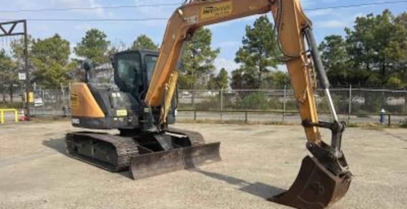 Used 2019 Case CX80C Excavator #A7403264 for sale