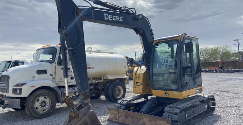 Used 2018 John Deere 75G Excavator #A2747453 for sale